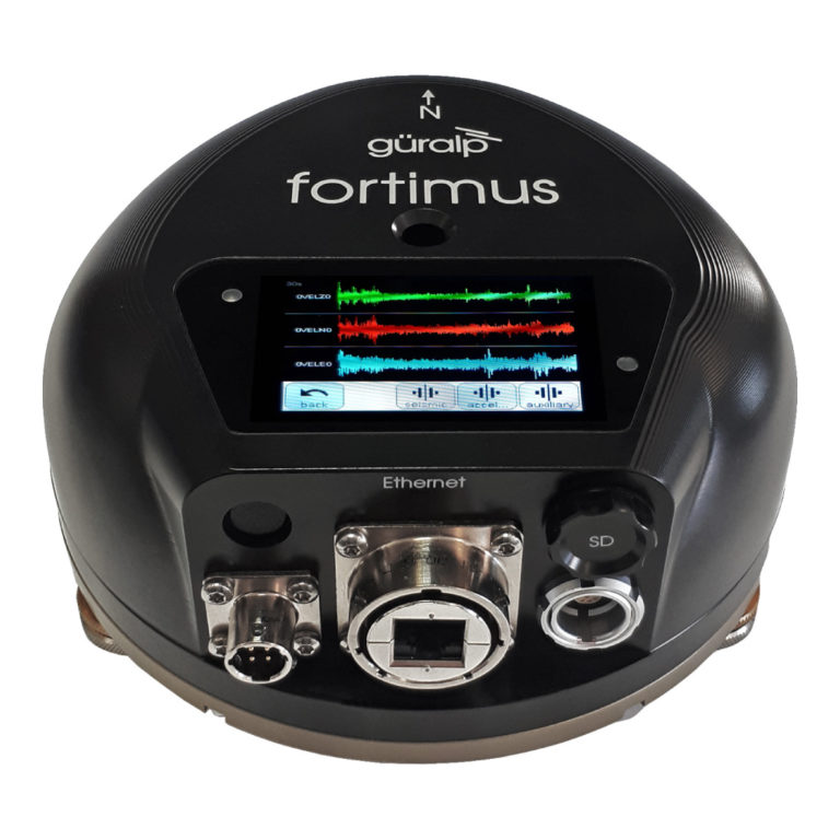 Acelerógrafo triaxial digital FORTIMUS | Dirimpex